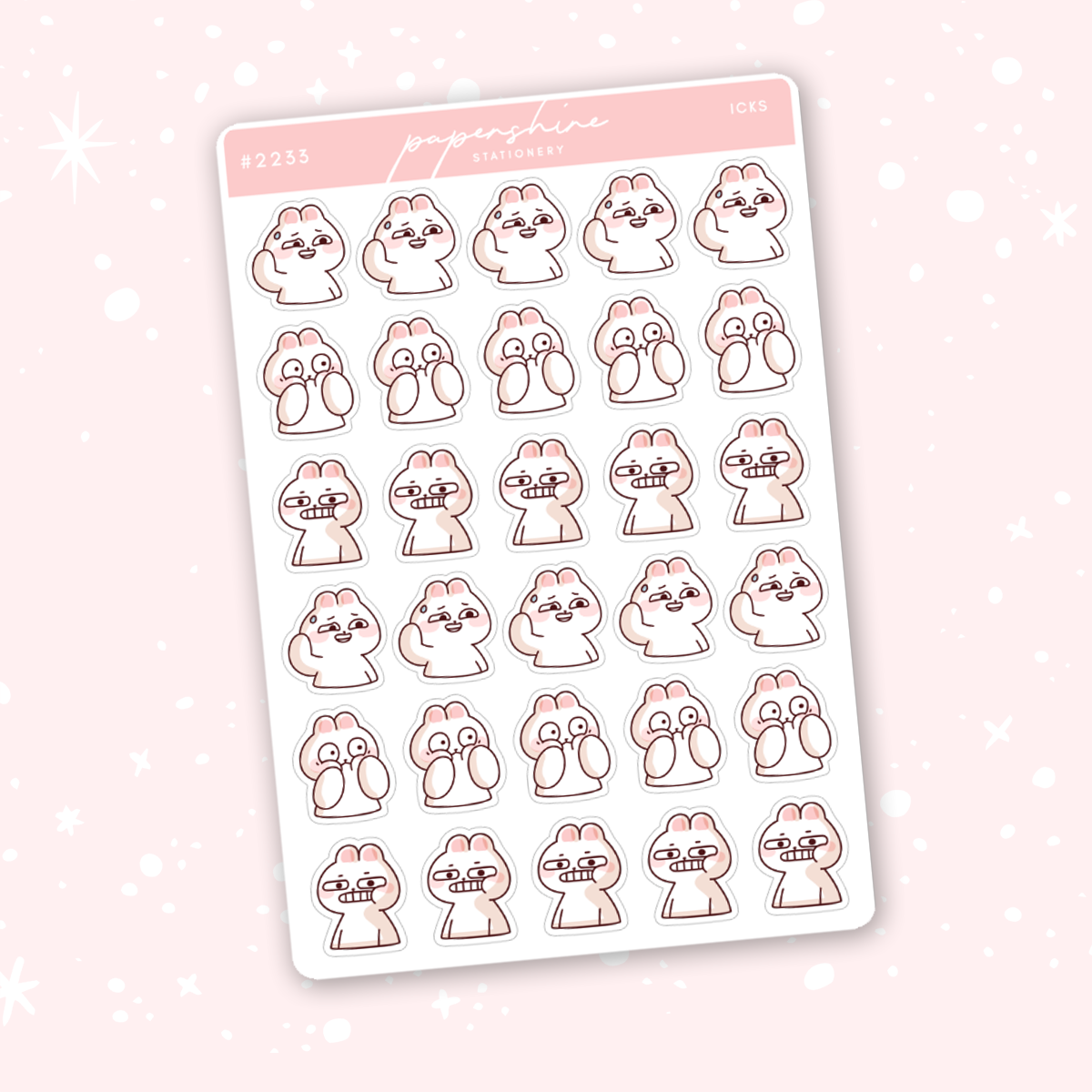 Icks Doodle Sticker – Papershire