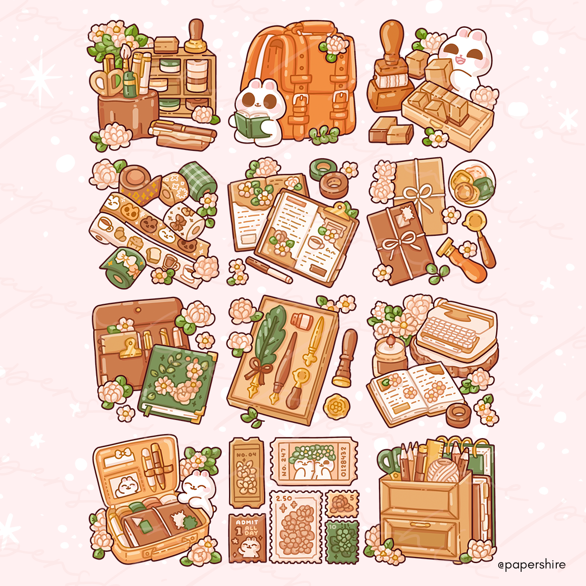 Study Life Doodles Digital Set – Papershire