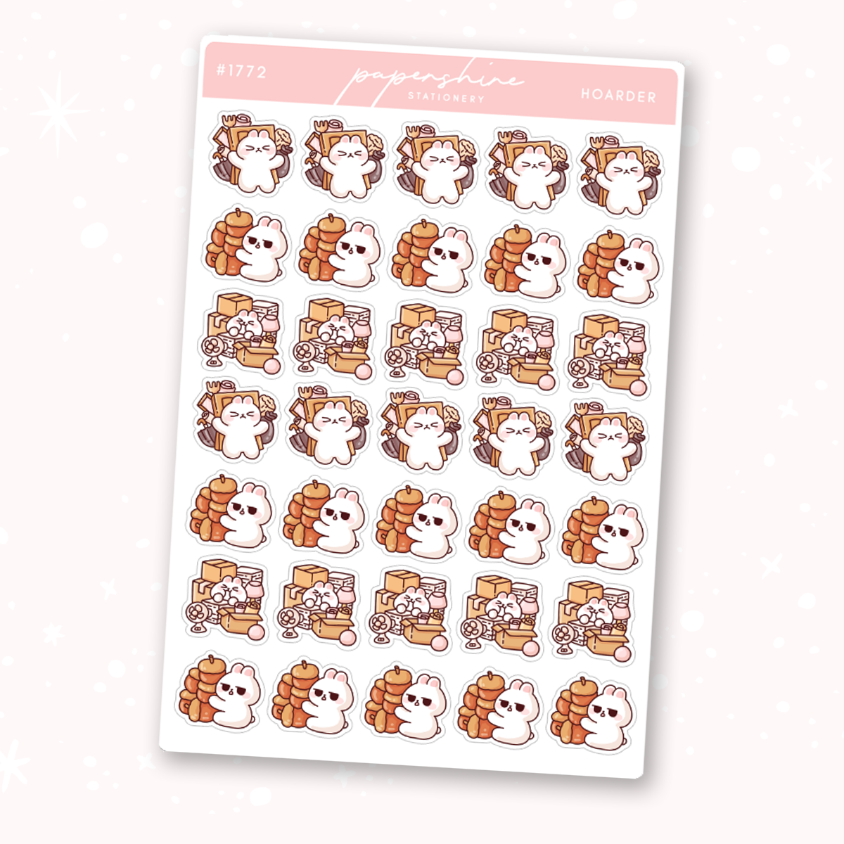 Hoarder Doodle Stickers – Papershire