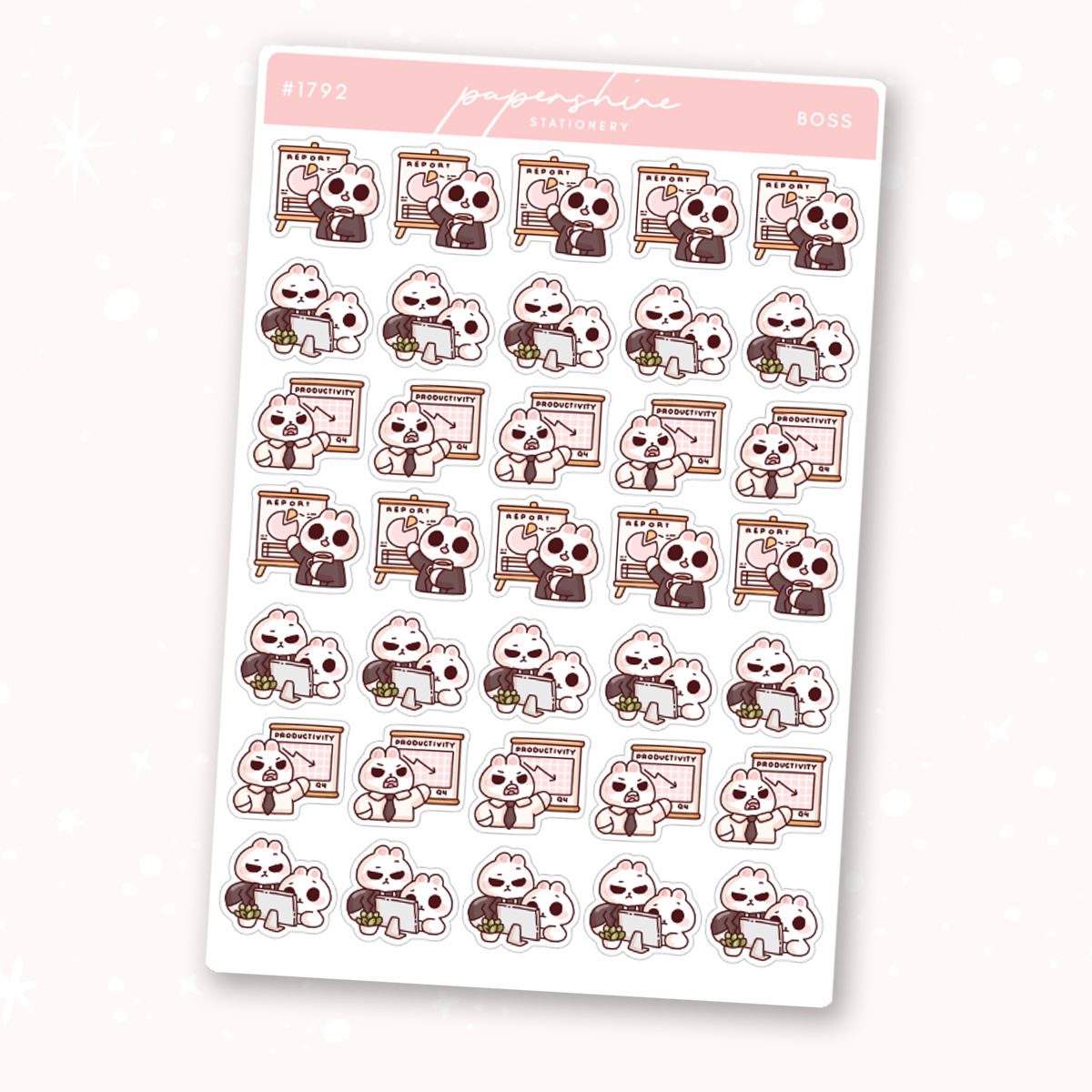 Boss Doodle Stickers – Papershire