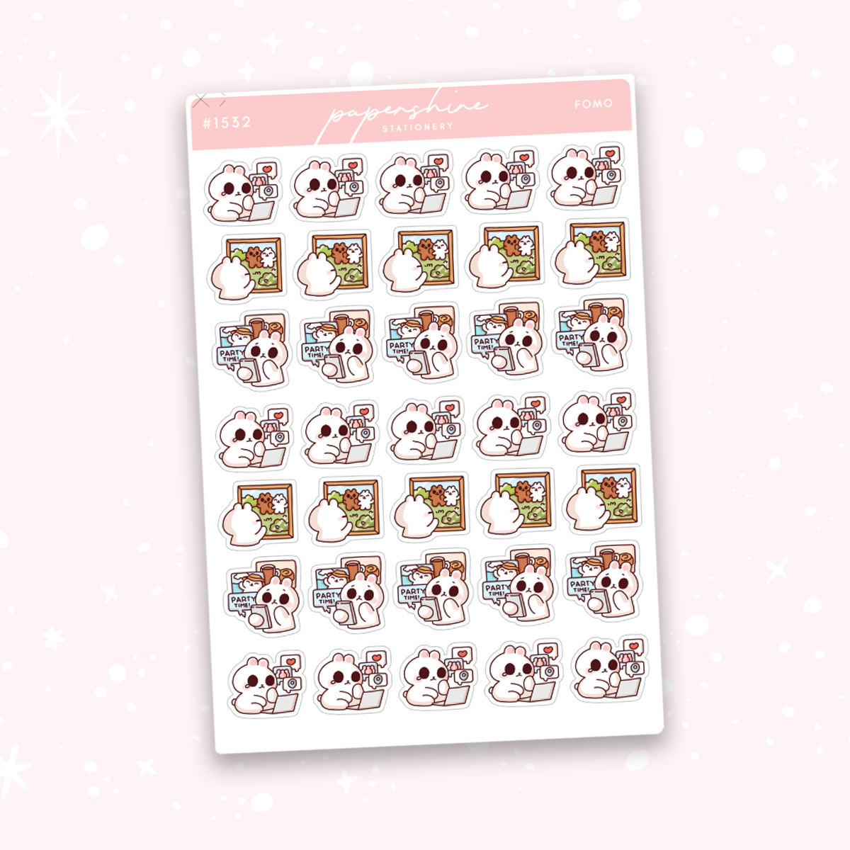 FOMO Doodle Stickers – Papershire