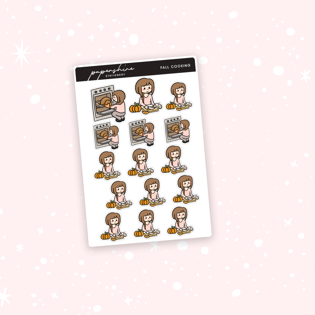 Fall Cooking Nana Stickers – Papershire