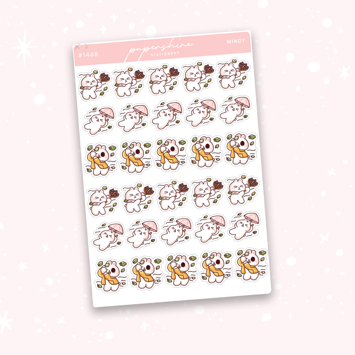 Windy Doodle Stickers – Papershire