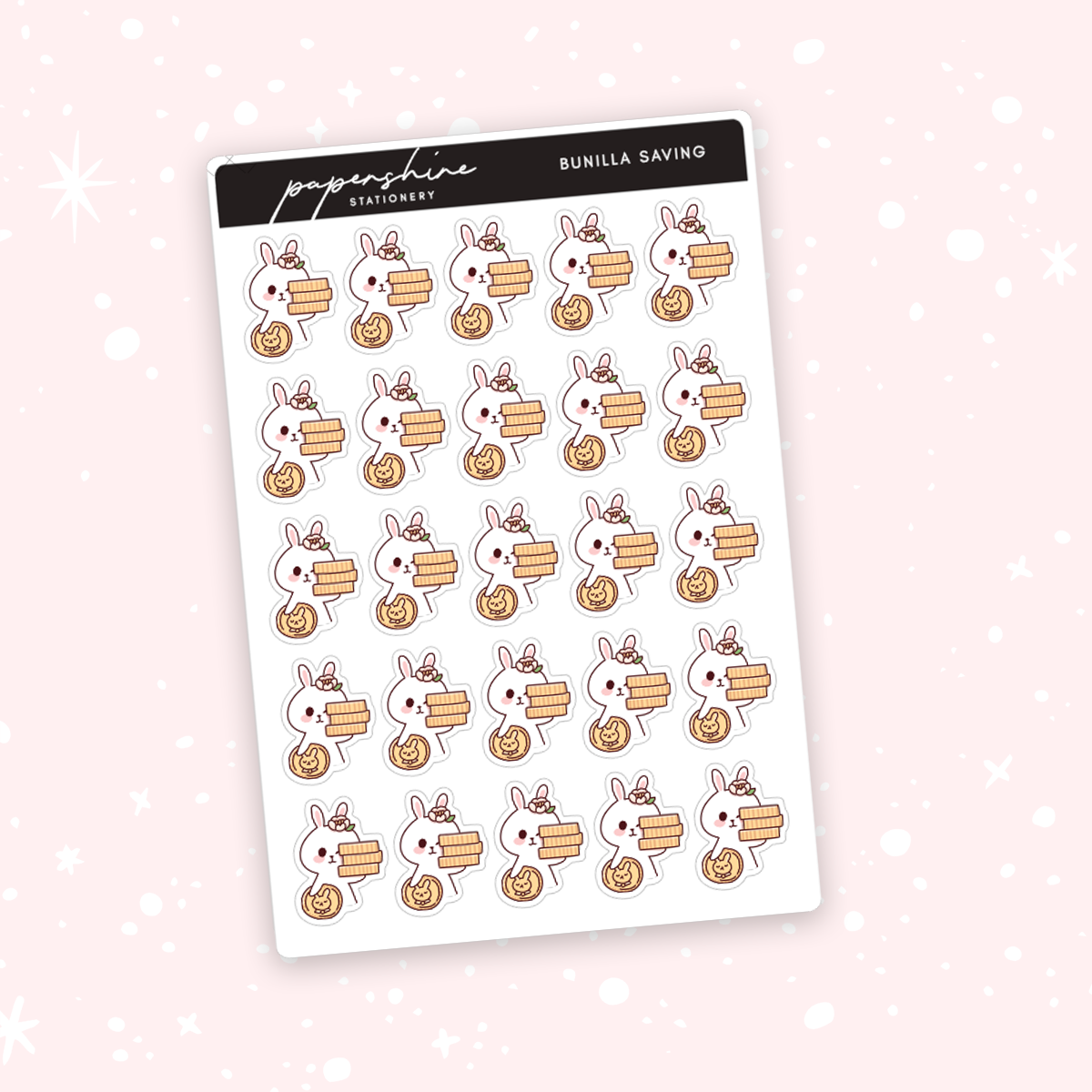 Bunilla Saving Doodle Stickers – Papershire