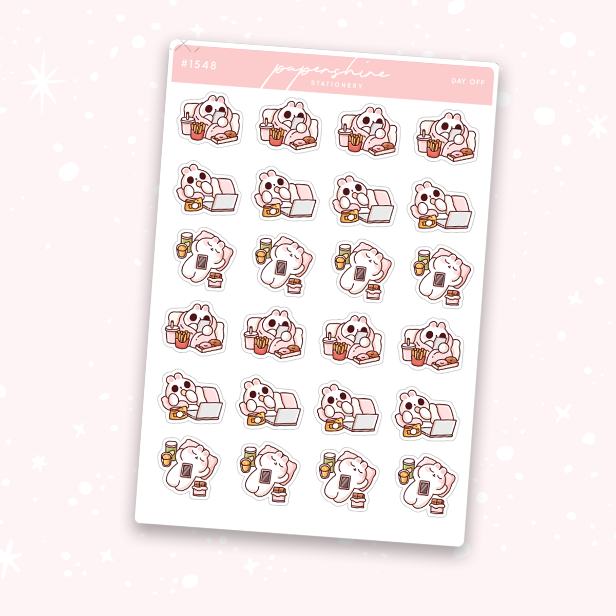 Day Off Doodle Stickers – Papershire
