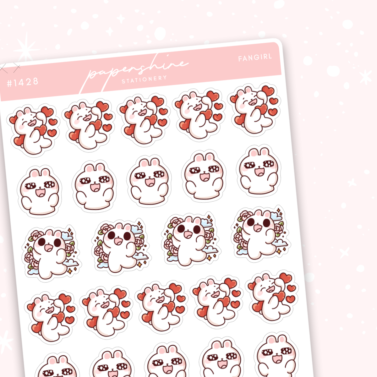 Fangirl Doodle Stickers – Papershire