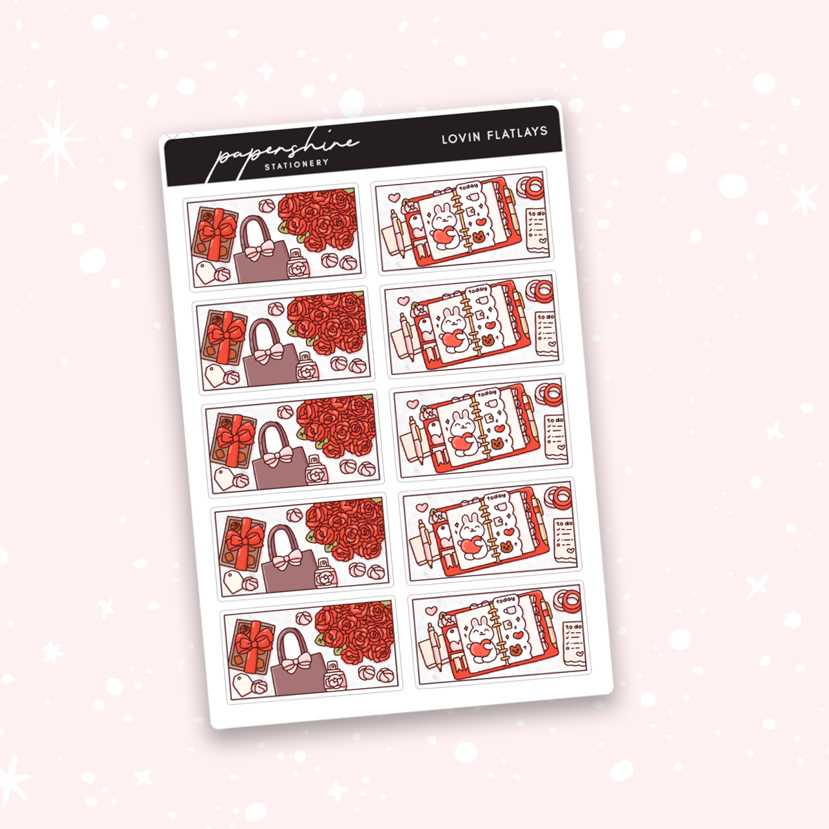 Lovin Flatlays Doodle Stickers – Papershire