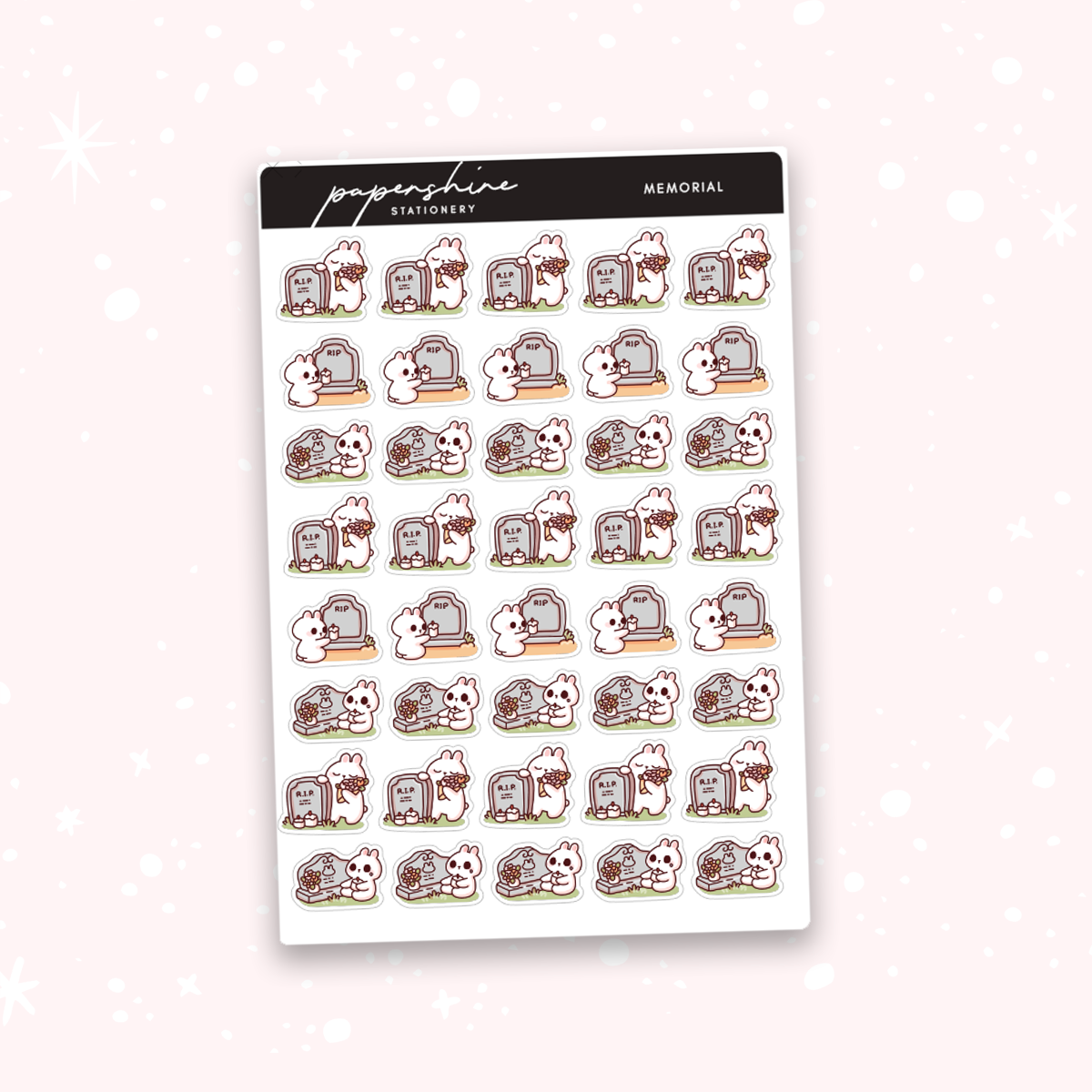 Memorial Doodle Stickers – Papershire