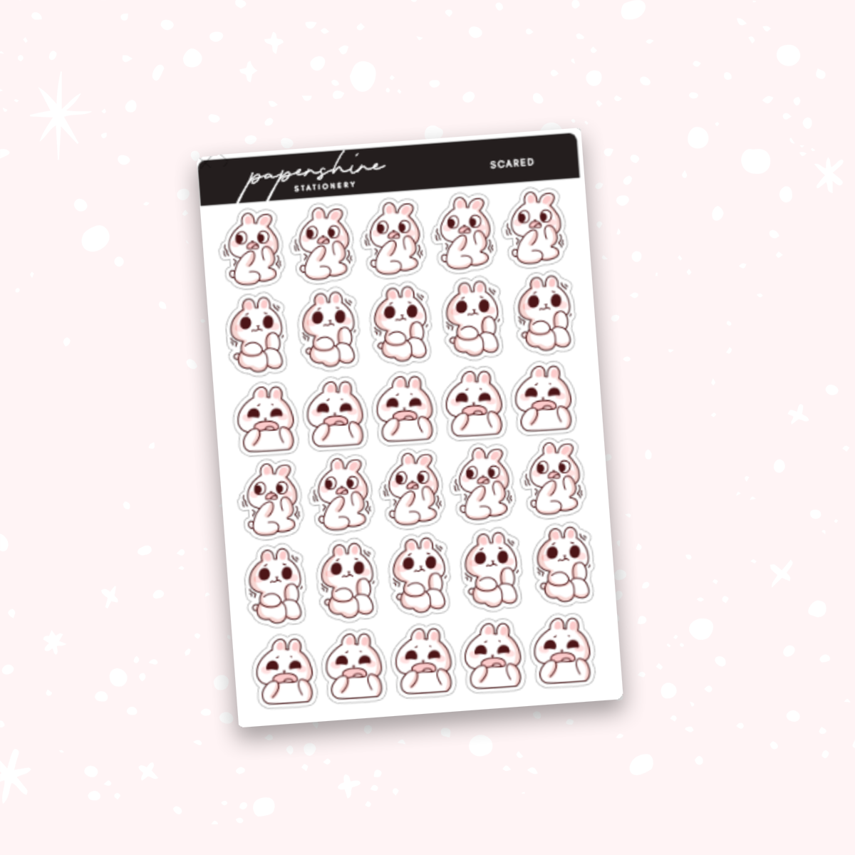 Scared Doodle Stickers – Papershire